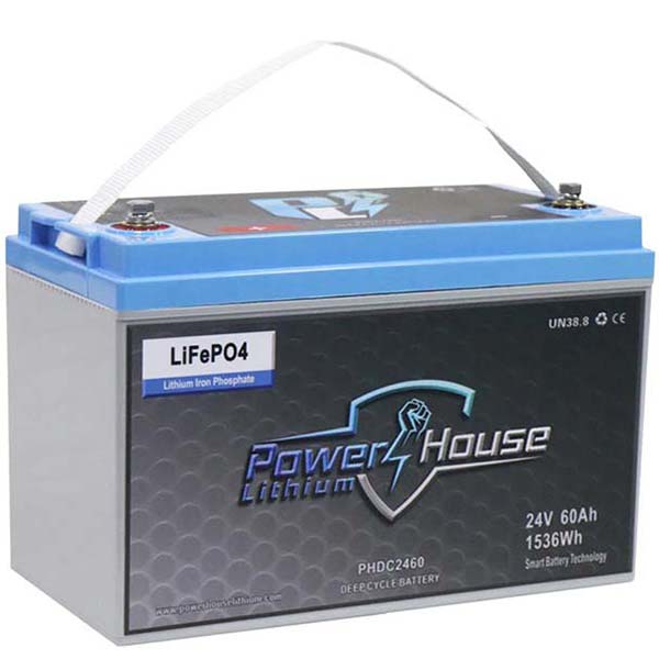 24v Lithium Deep Cycle Battery | PowerHouse Lithium