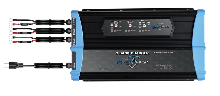 lifeP04 Battery Charger | PowerHouse Lithium